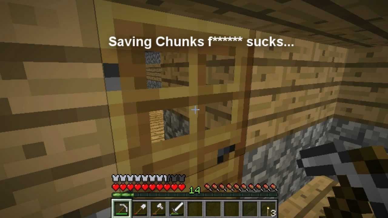 Minecraft: Episode 18| SAVING CHUNKS? - YouTube