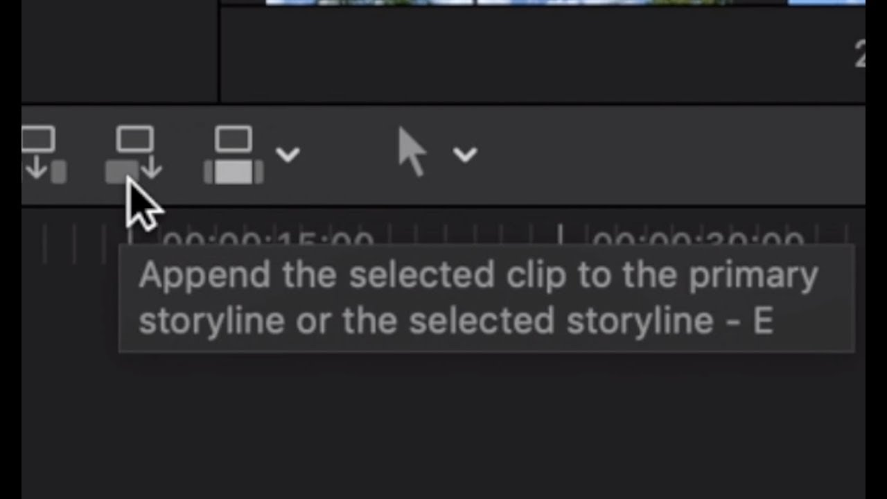 how-to-move-clips-into-a-project-timeline-in-final-cut-pro-x-youtube