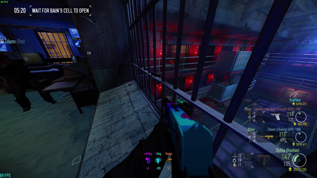 PAYDAY 2 - Hell's Island (Bain Prison Breakout) First Impressions - YouTube