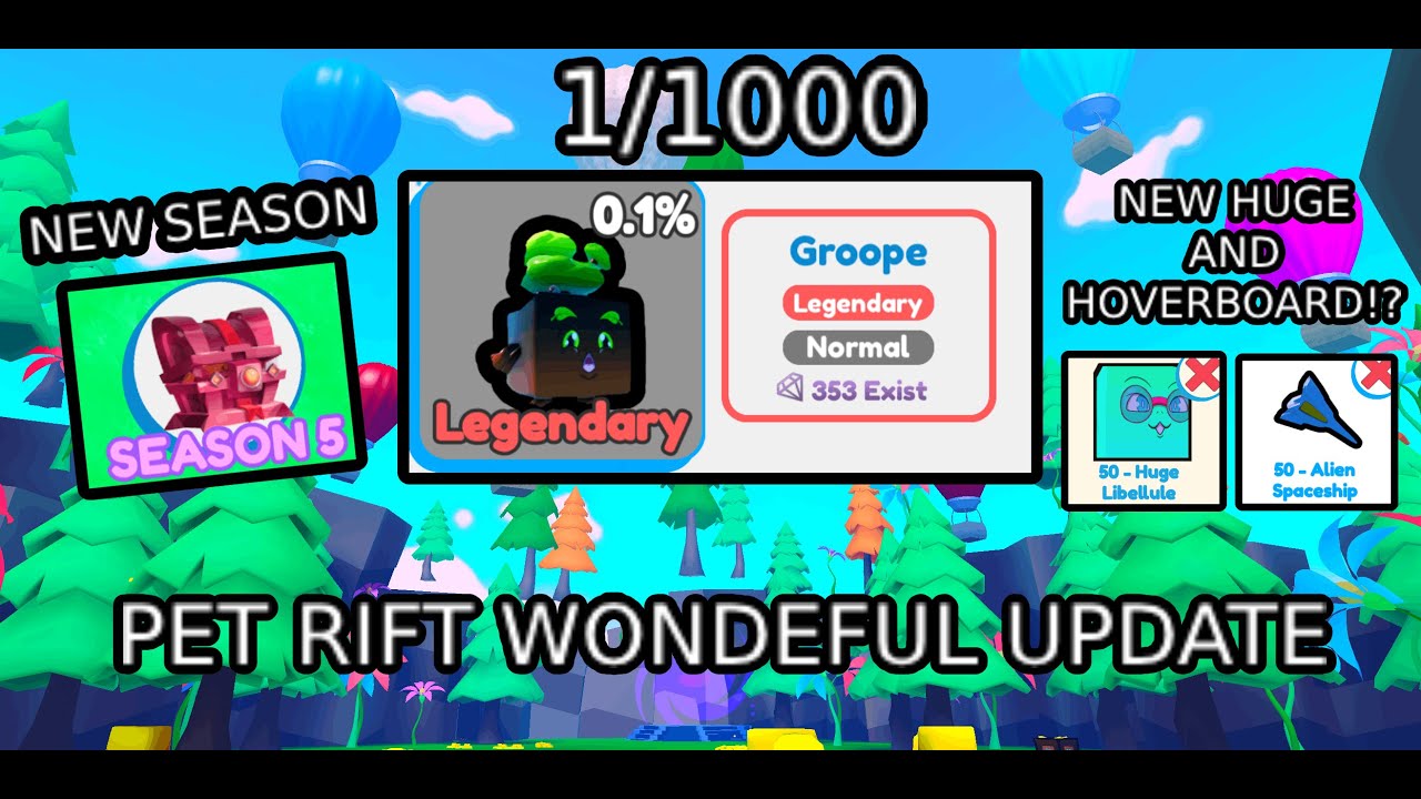 PET RIFT WONDERFUL UPDATE!! - YouTube