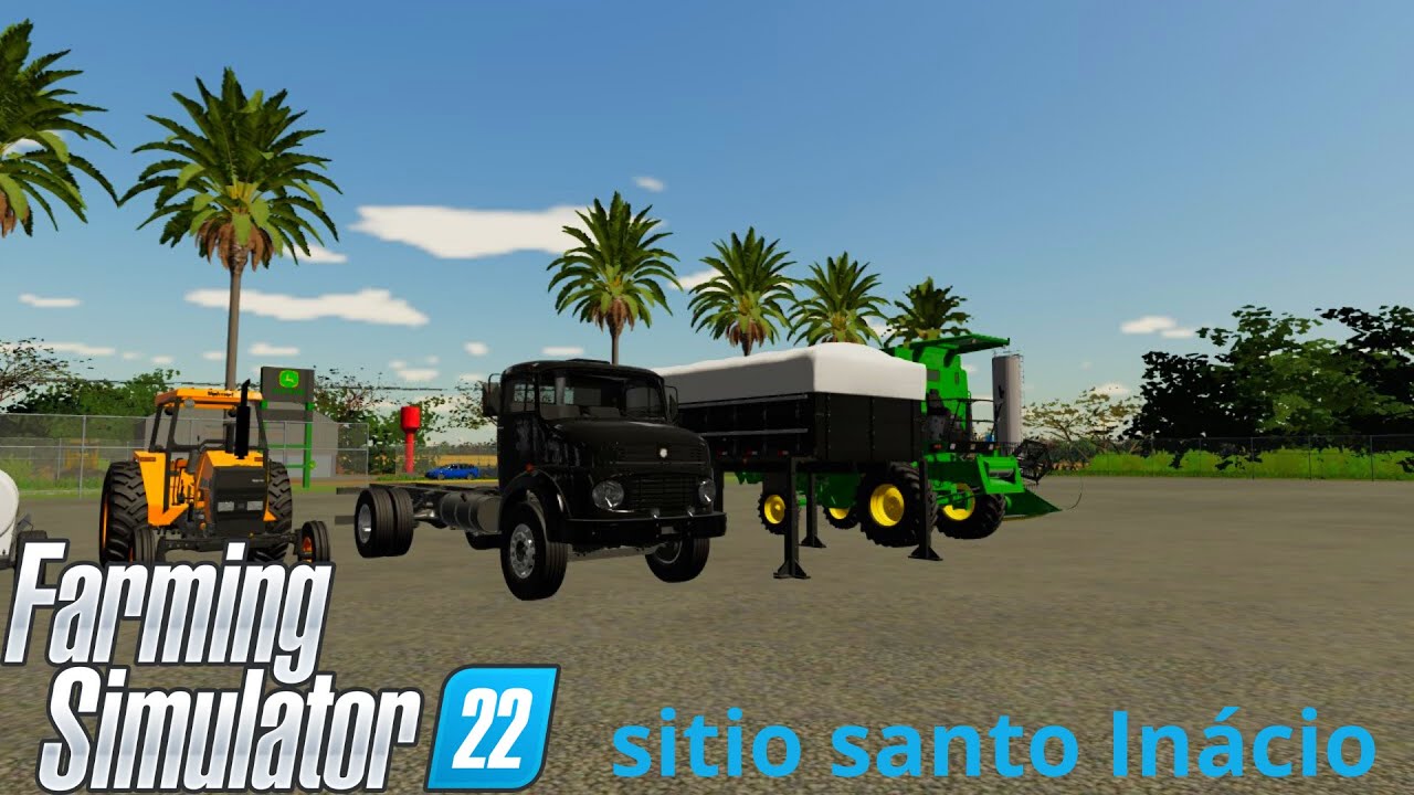 apresentando o mapa sitio santo Inácio no farming simulator 22 - YouTube