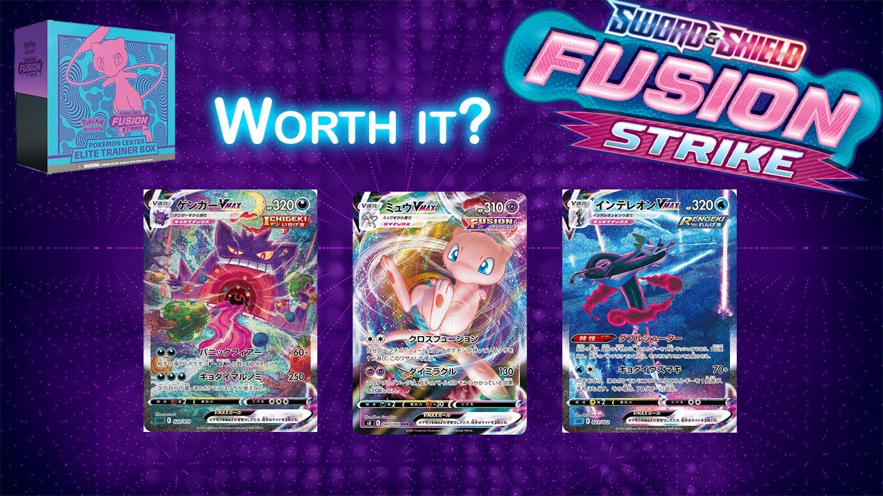 Is The New Pokémon fusion strike Set Worth It? - YouTube