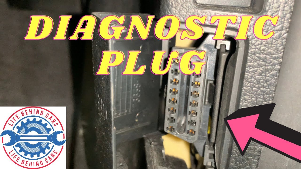 BMW 218 OBD Diagnostic Plug Socket Location - YouTube