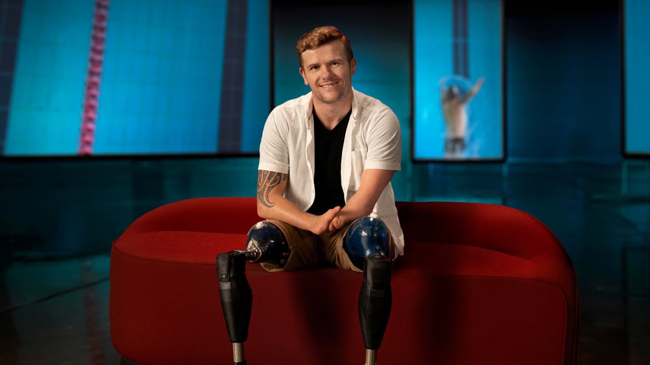 Paralympian Cameron Leslie is going places. - YouTube