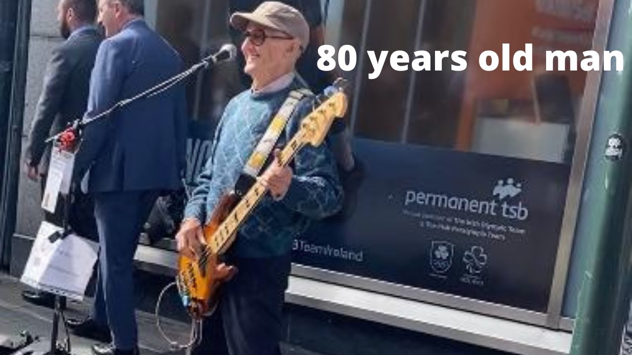 Wow ....Amazing Old Man Performer Over 80 years! plays Good In Street ...