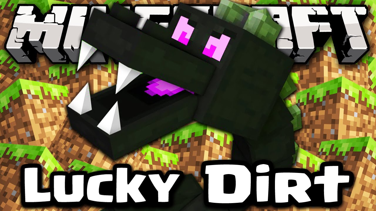 Minecraft - LUCKY DIRT ENDER DRAGON CHALLENGE GAMES! (OreSpawn / Lucky ...