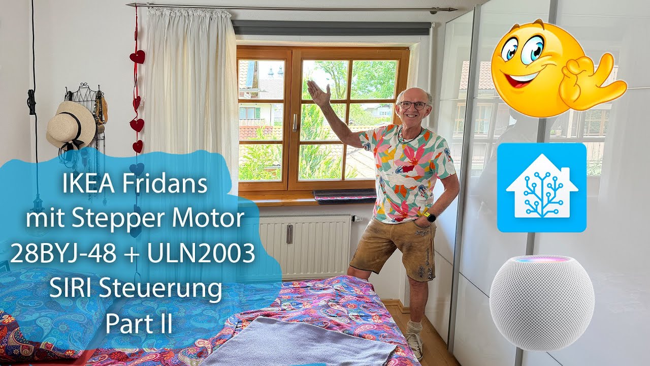 IKEA Fridans mit SIRI Sprachsteuerung - Part II #homeassistant #esp8266 ...
