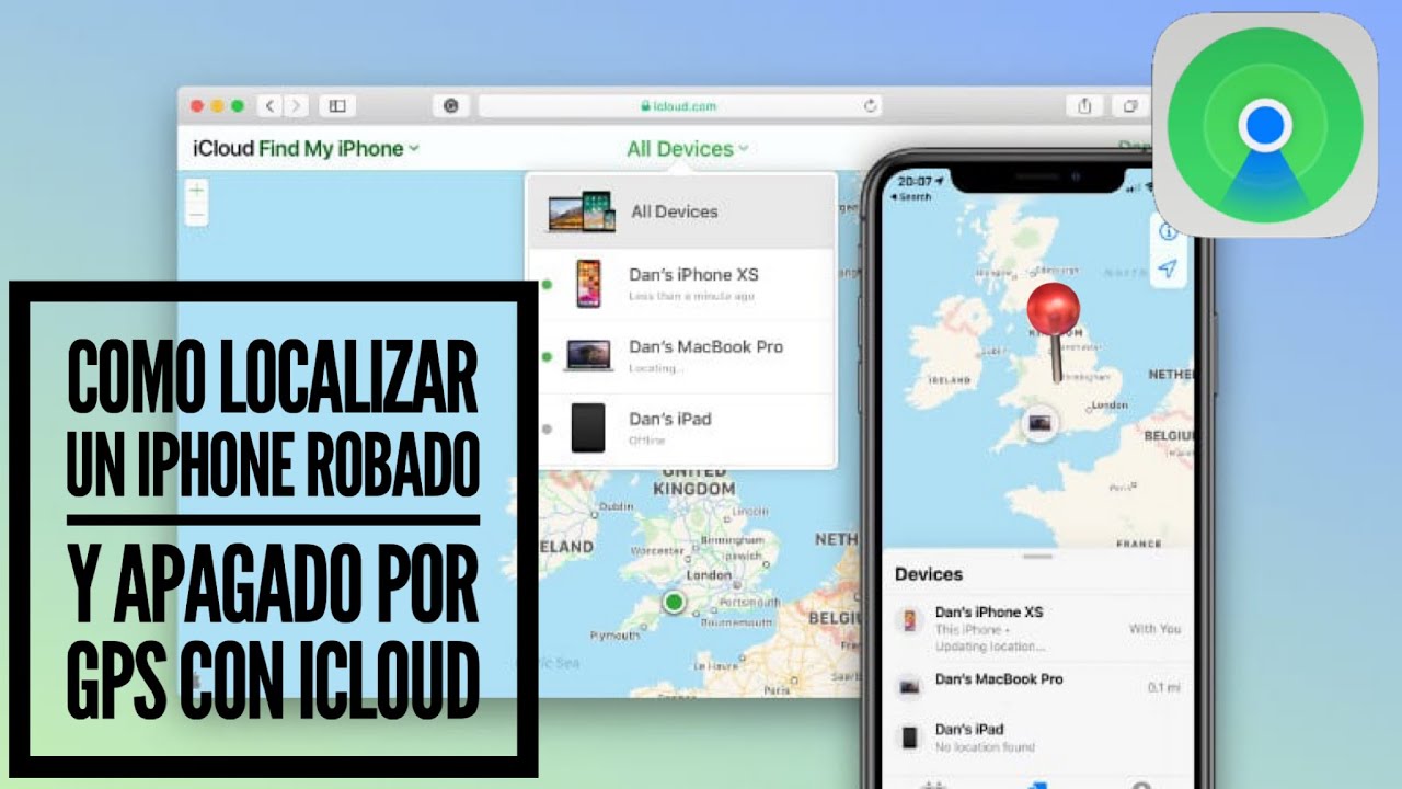 Como Recuperar un iPhone Como LOCALIZAR un iPhone Robado y Apagado ...