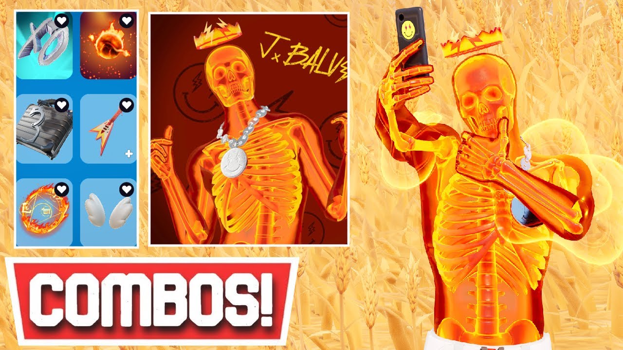 *NEW* BEST INFERNO SKELETON BALVIN SKIN COMBOS! | Fortnite - YouTube