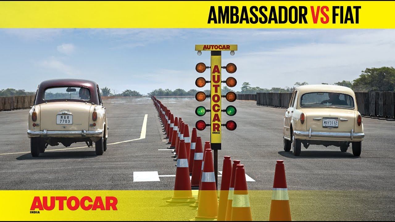 Drag Race: Ambassador vs Fiat - Blast from the past! | Autocar India ...