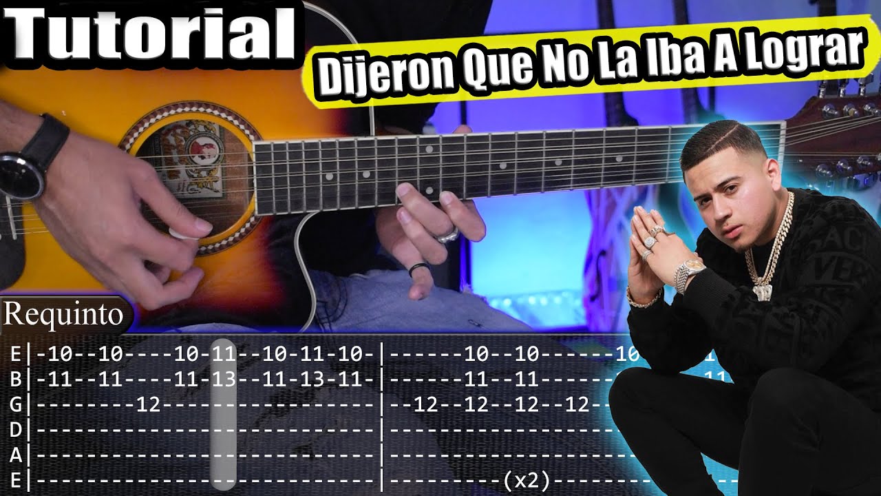 Dijeron Que No La Iba A Lograr - Fuerza Regida x Chino Pacas - Requinto ... Dijeron Que No La Iba A Lograr - Fuerza Regida x Chino Pacas - Requinto ...