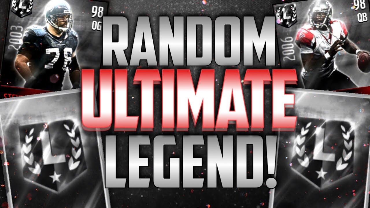 RANDOM ULTIMATE LEGEND PACK! BEST PACK EVER! Madden Mobile - YouTube
