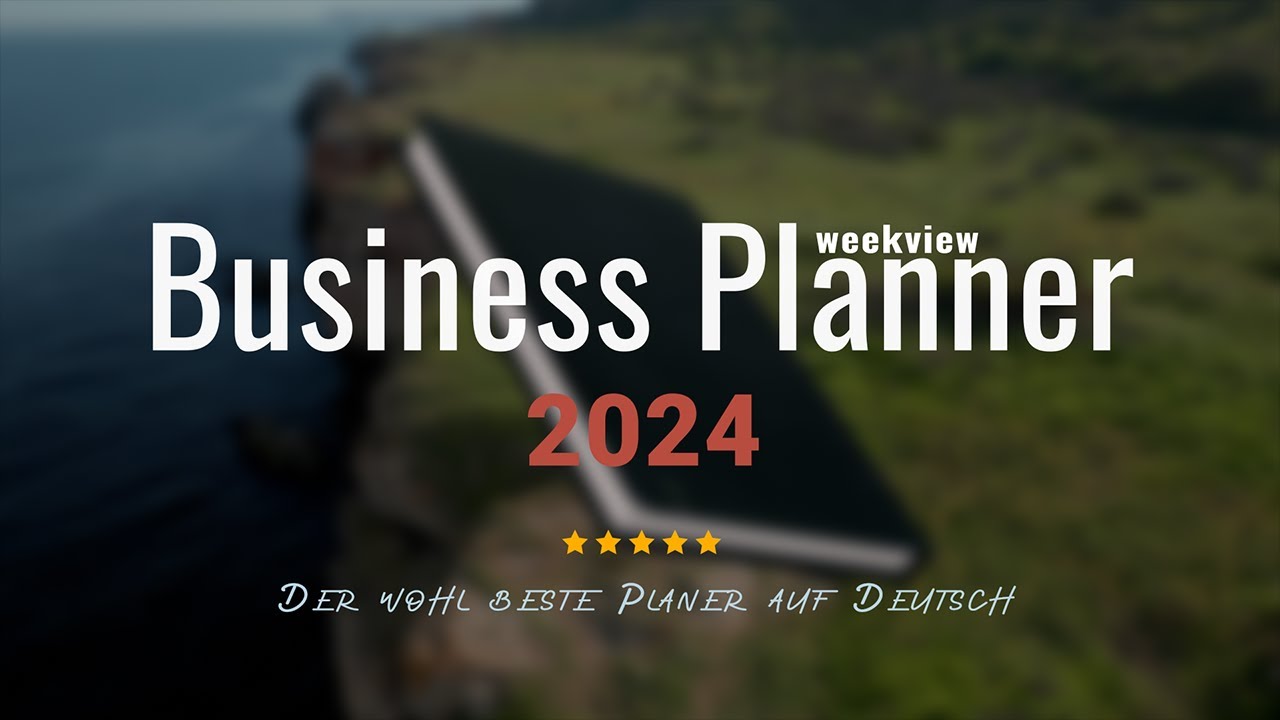 weekview Business Planner 2024 - Der wohl beste Planer auf Deutsch ...