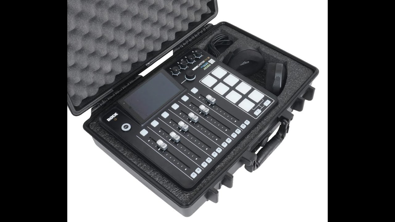 RODECaster Pro 2 Case - YouTube