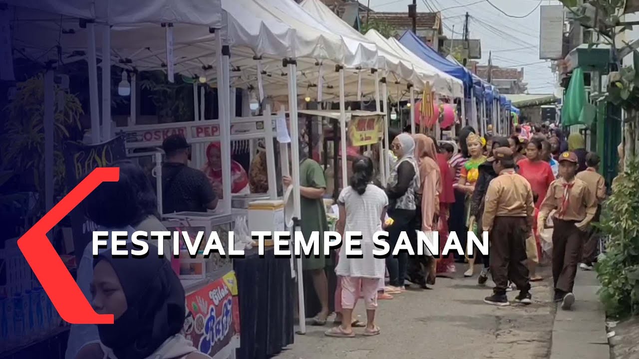 Festival Tempe Kampung Sanan, Tampilkan Berbagai Macam Olahan Berbahan ...
