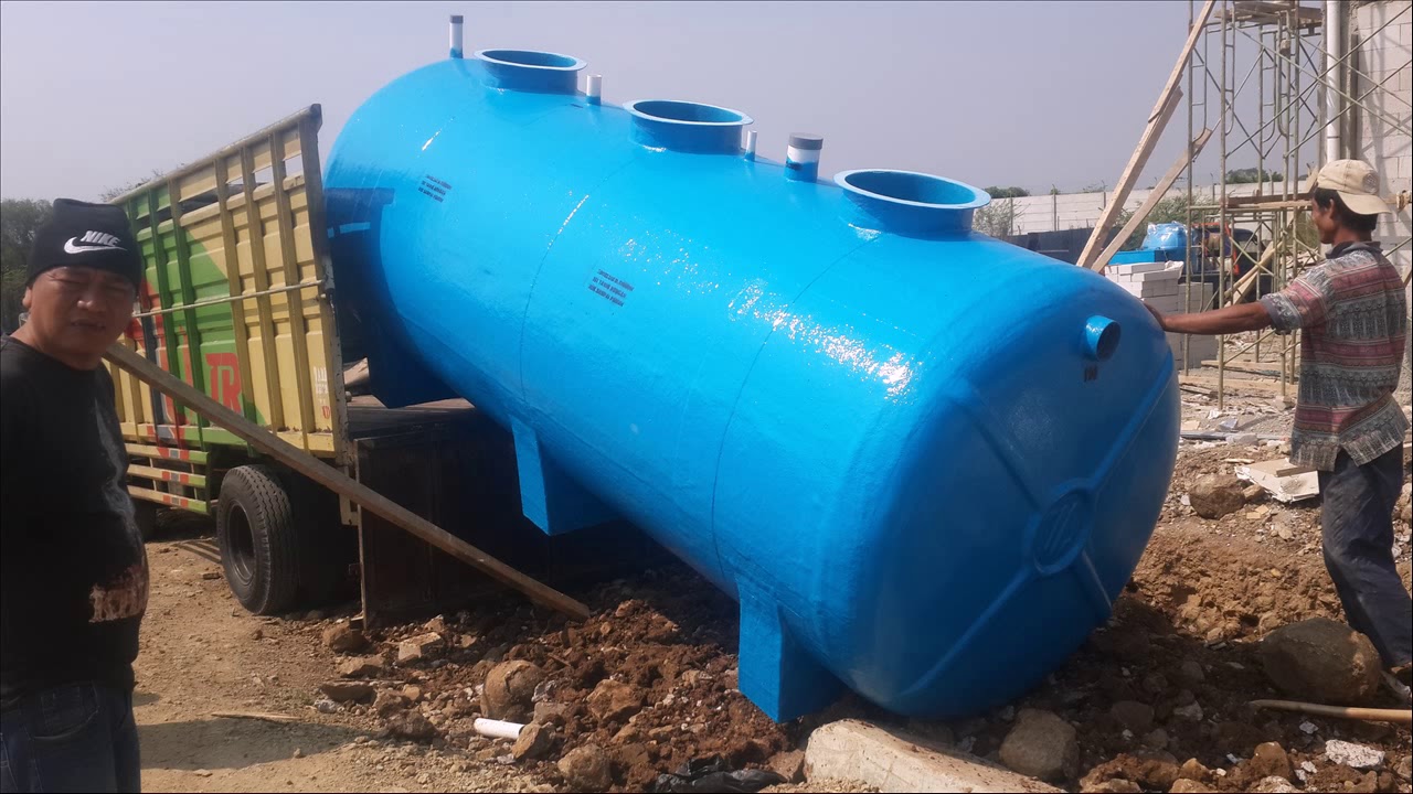 cara pemasangan septic tank bio Surakarta - YouTube