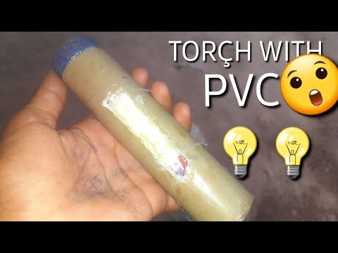 HOMEMADE TORCH LIGHT WITH PVC PIPE#SHORTS#tech #torch #video #vlog # ...