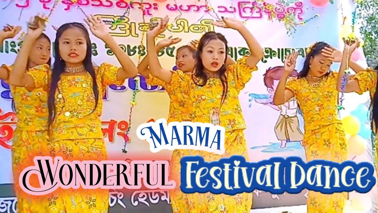 Water Festival Danced Wonderfully | Marma New Dance 2023 - YouTube