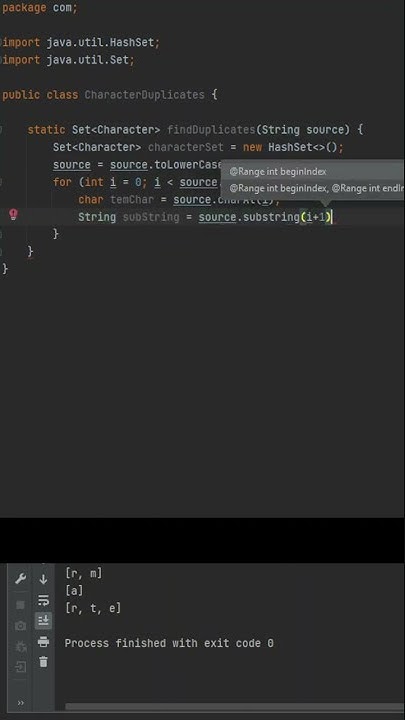 Find duplicate characters #shorts - YouTube