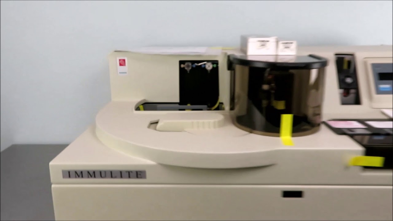 Siemens IMMULITE 1 Automated Immunoassay System - YouTube