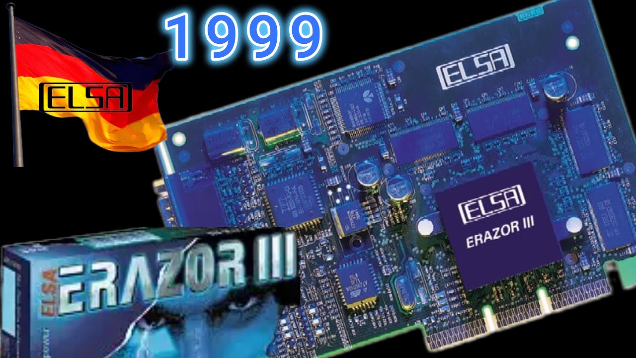 ELSA ERAZOR III Pro-32 ViVo - НЕМСКО КАЧЕСТВО от 1999 г. - YouTube