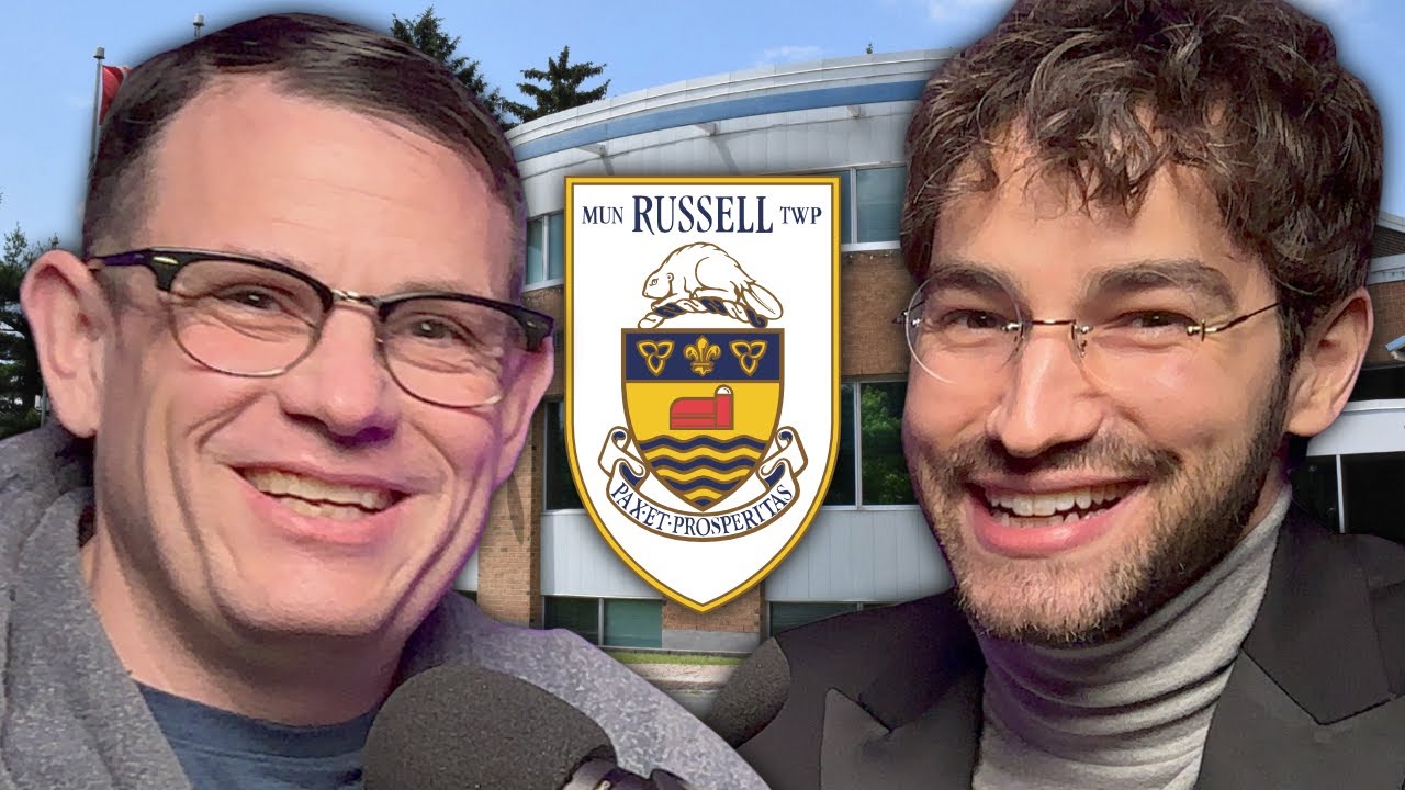 Pierre Leroux, Mayor of Russell Township - YouTube