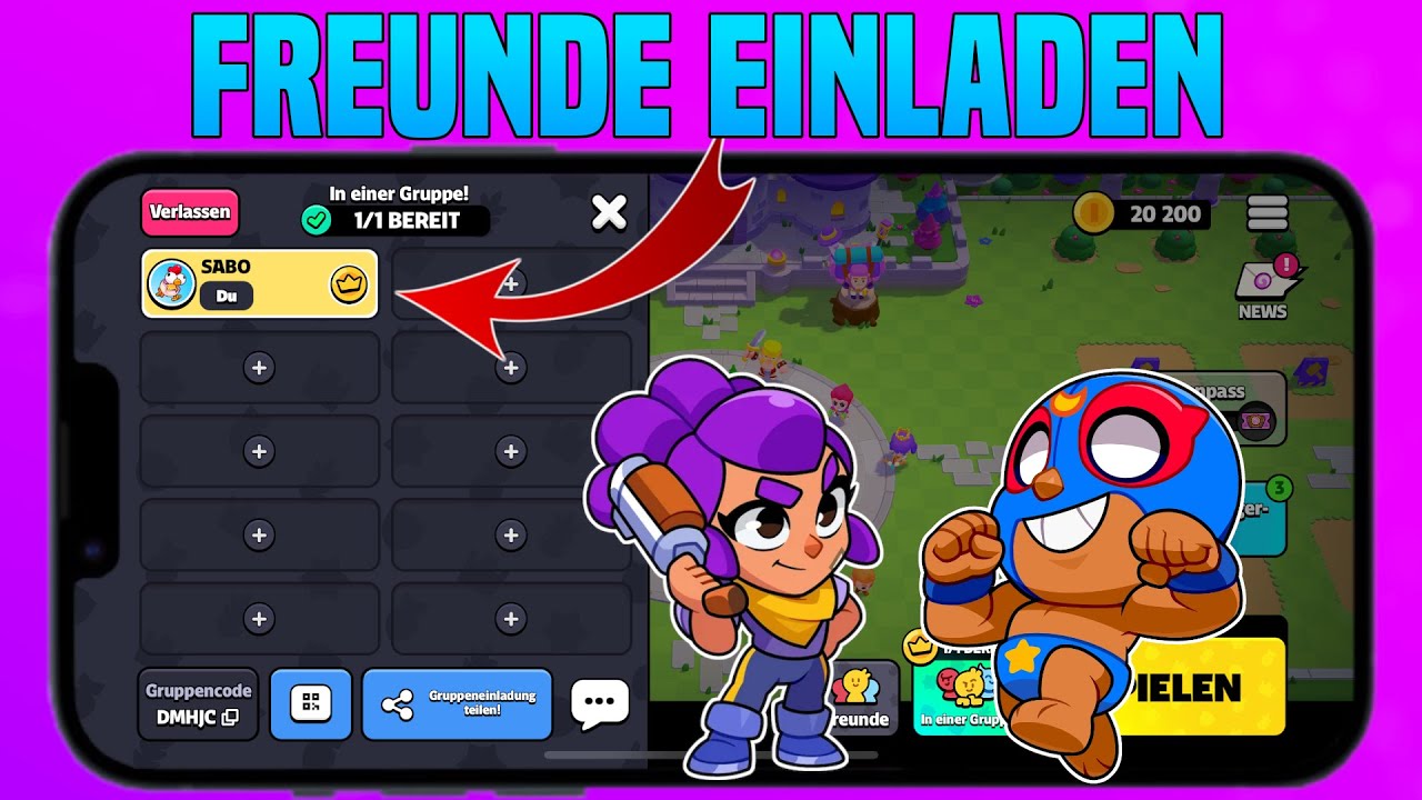 Squad Busters FREUNDE EINLADEN & ZUSAMMEN SPIELEN | Tutorial Deutsch - YouTube
