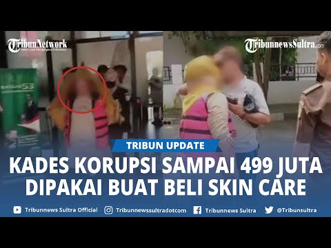 Video Viral Gaya Kades Katulisan Banten Diboyong ke Mobil Tahanan, Korupsi 499 Juta Demi Skincare