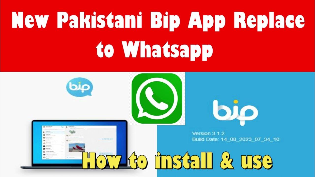 Bip App How to Install & Use Replace by Whatsapp hindi/urdu - YouTube