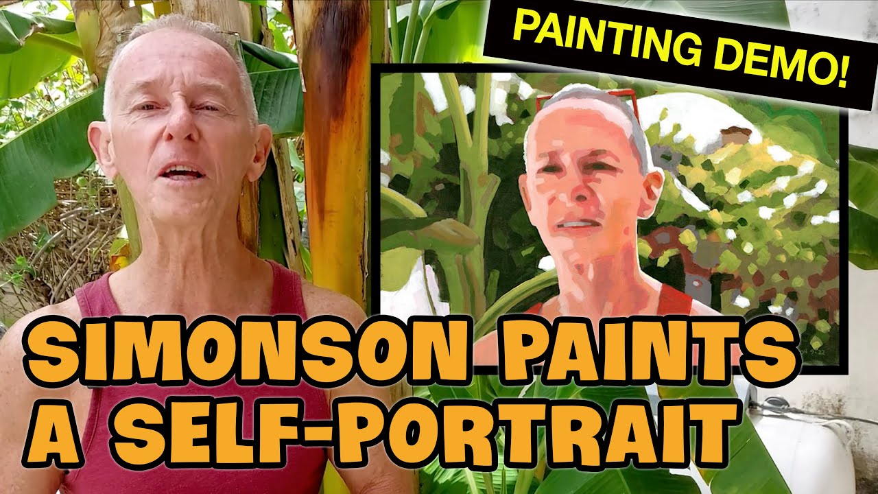 Painting Demonstration: Simonson Paints a Self-Portrait - YouTube