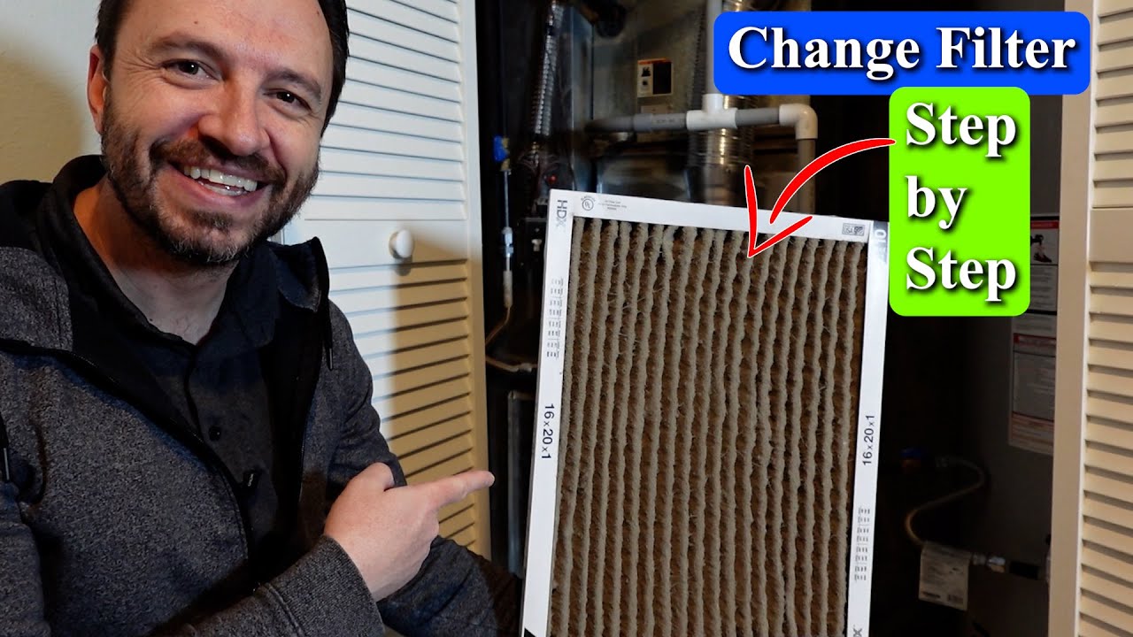 How to Change your Furnace Filter - YouTube