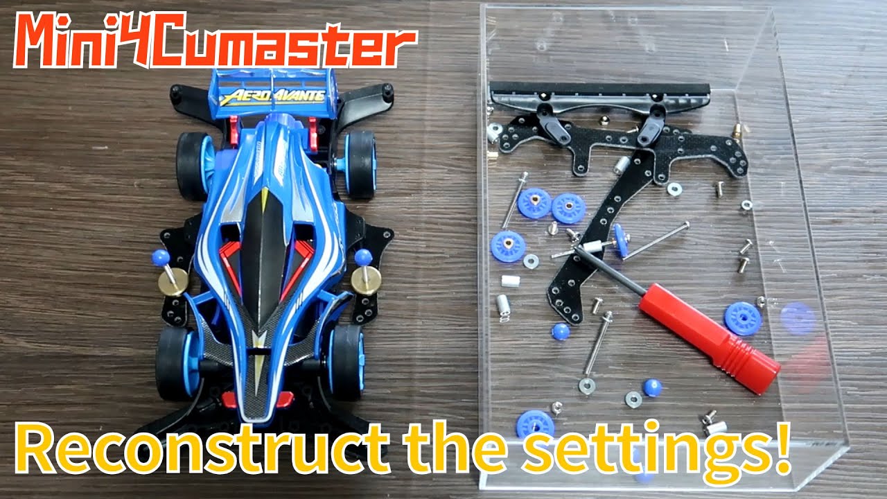【Rebroadcast】 AR starter pack setting reconstruction! 【Mini4WD ...