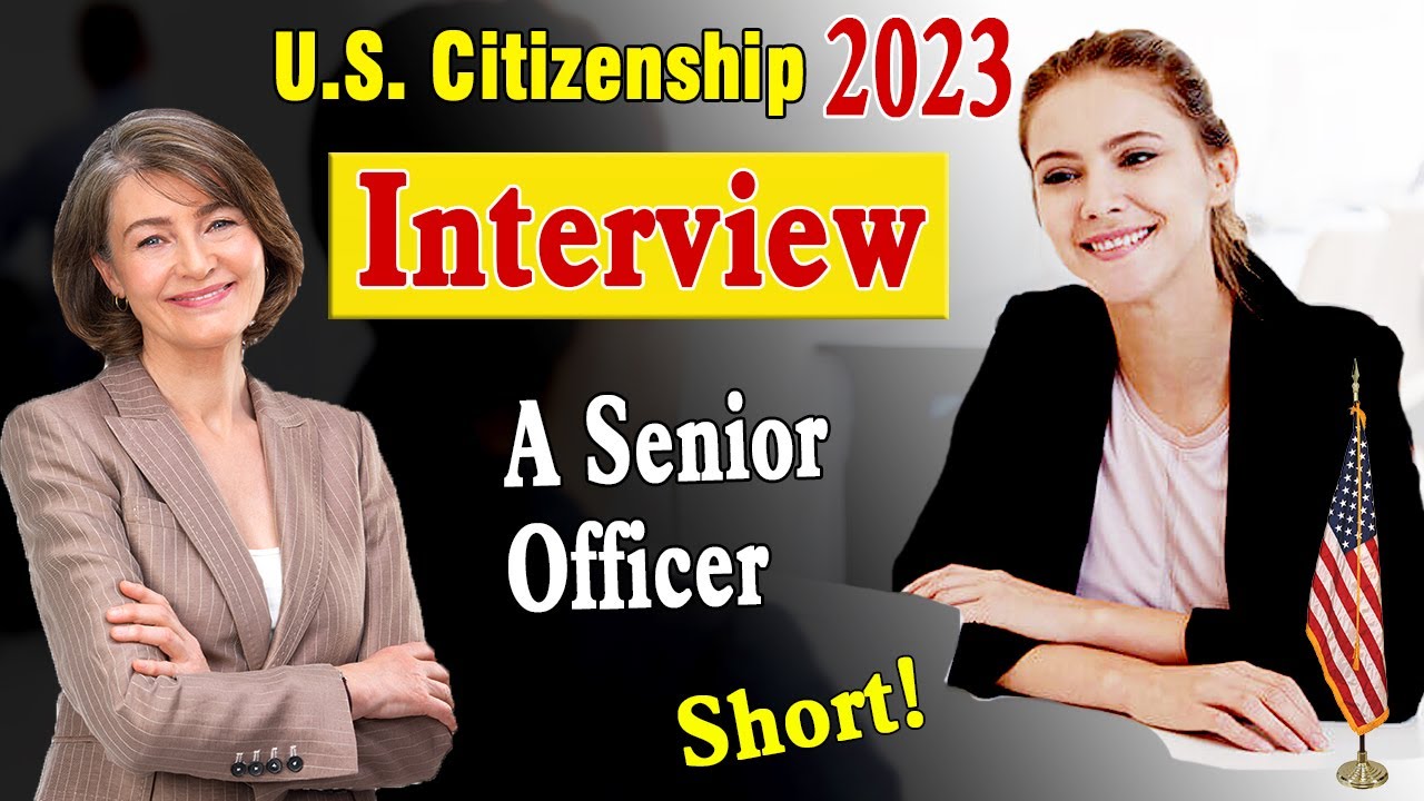 2023 US Citizenship Interview Practice | N-400 US Naturalization ...