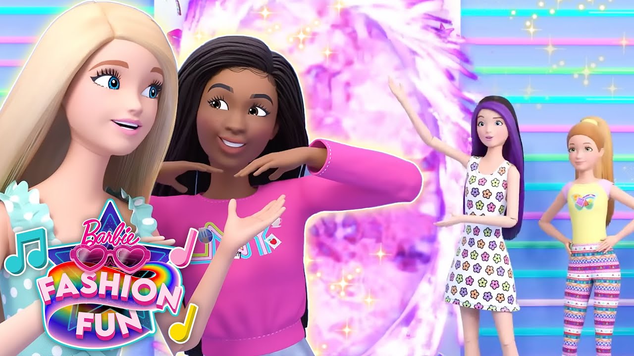 Barbie Mendapat Tata Rambut Baru! 💇‍♀️| Barbie Fashion Fun | Barbie ...