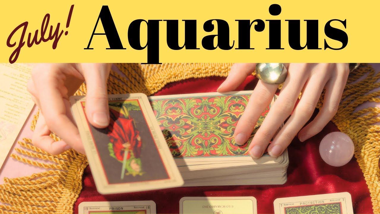 Aquarius You're On The Edge Of GLORY! July 2024 - YouTube
