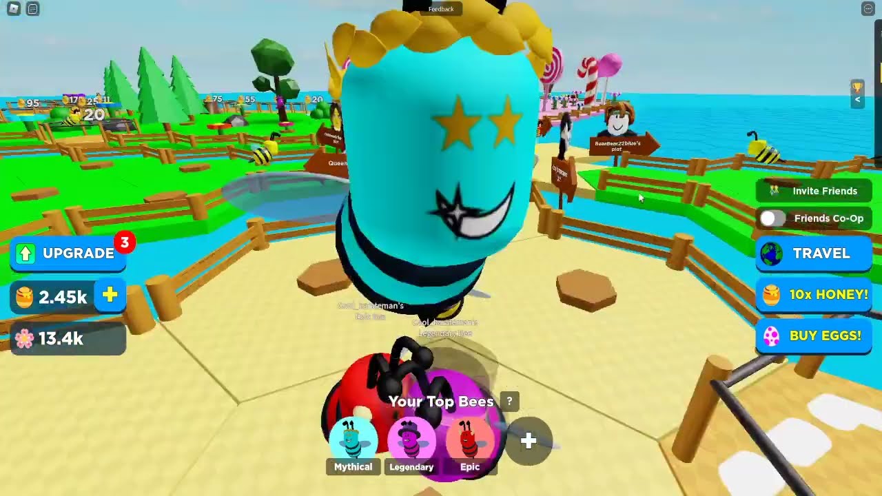 Bee Face best bee video Roblox - YouTube