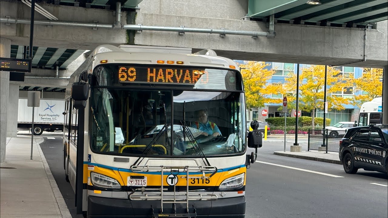 MBTA Route 69 (Lechmere to Harvard) - YouTube