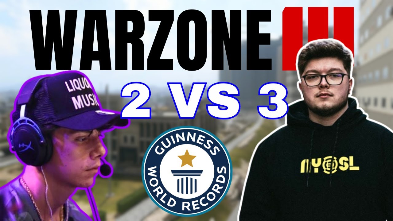 RÉCORD MUNDIAL 2 VS 3 ADRIAN & AYDAN WARZONE 3 || REACCIONANDO ANDO ...