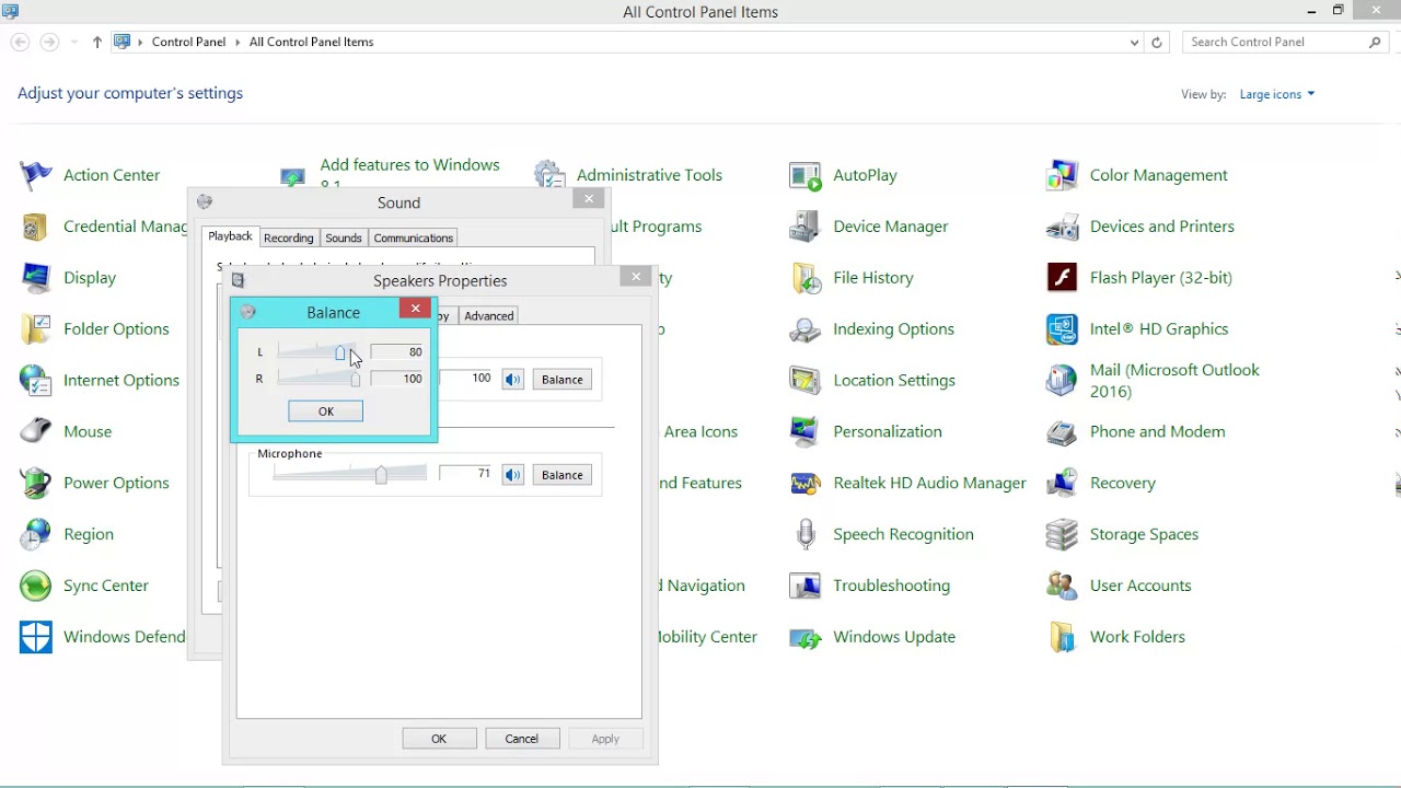 HOW TO TURN ONE OF THE SPEAKERS OFF OF LAPTOP - YouTube