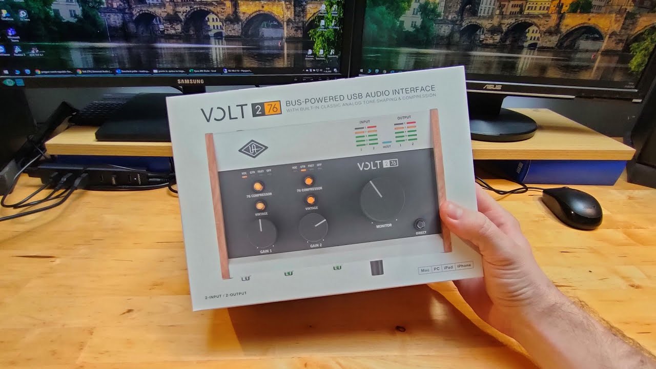 Universal Audio VOLT 276 #unboxing (no talking) - YouTube