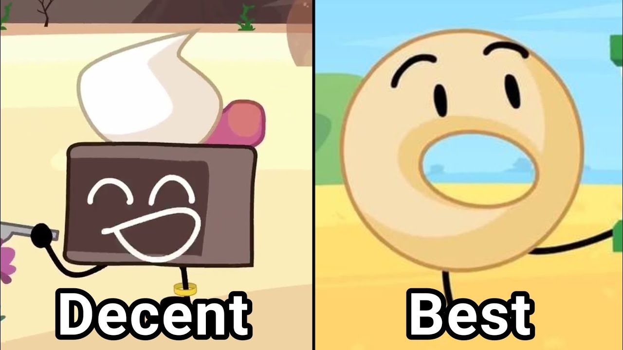 Ranking BFDI Food Characters In My Opinion - YouTube