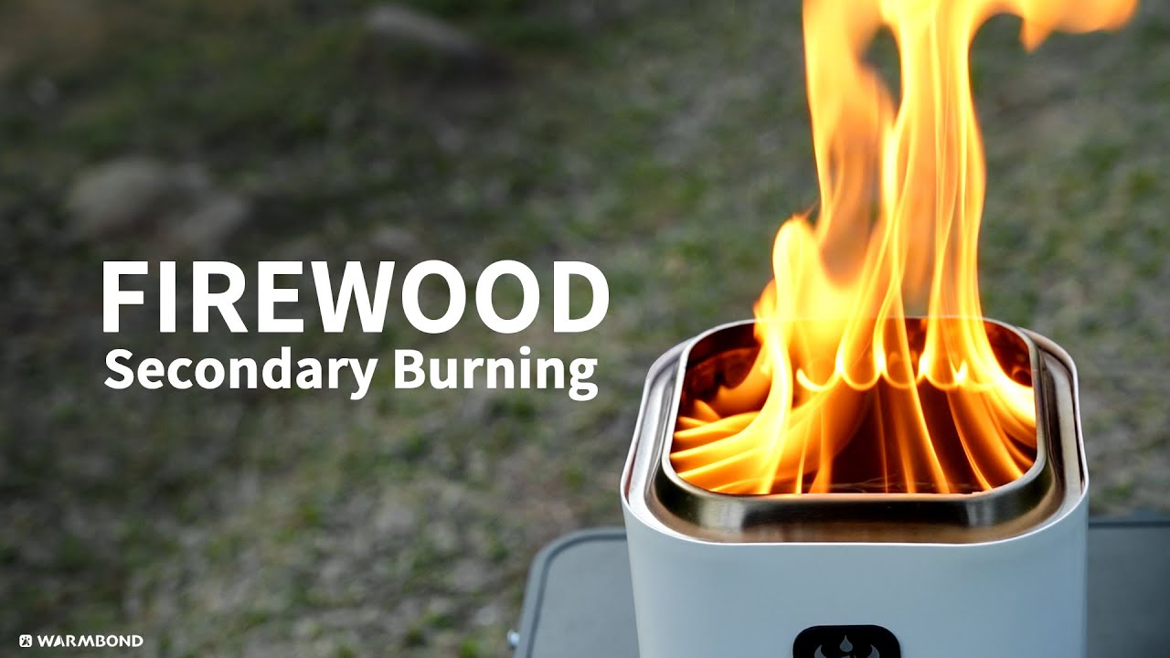 Firewood Secondary Burning - YouTube
