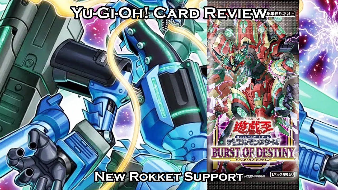 Yu-Gi-Oh! Burst of Destiny First Reveals - Rokket Get Their Own ...