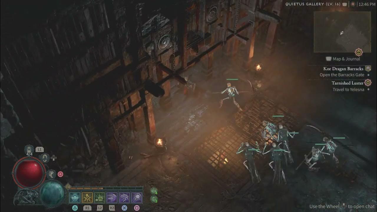 Diablo IV Beta - Kor Dragan Stronghold, Nilcar, Forgotten Bishop - YouTube