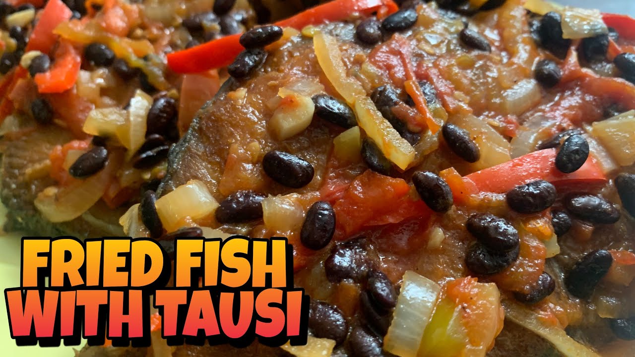 FRIED FISH WITH TAUSI | ISDA WITH BLACK BEANS | EASY TO COOK | Tambayan ...