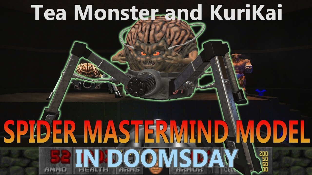 Spider Mastermind Test with Cyberdemon model - YouTube
