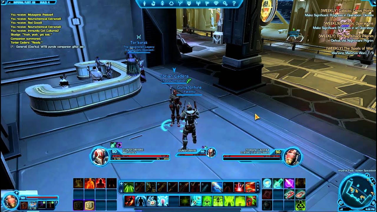 swtor 1.2 UI set up - YouTube