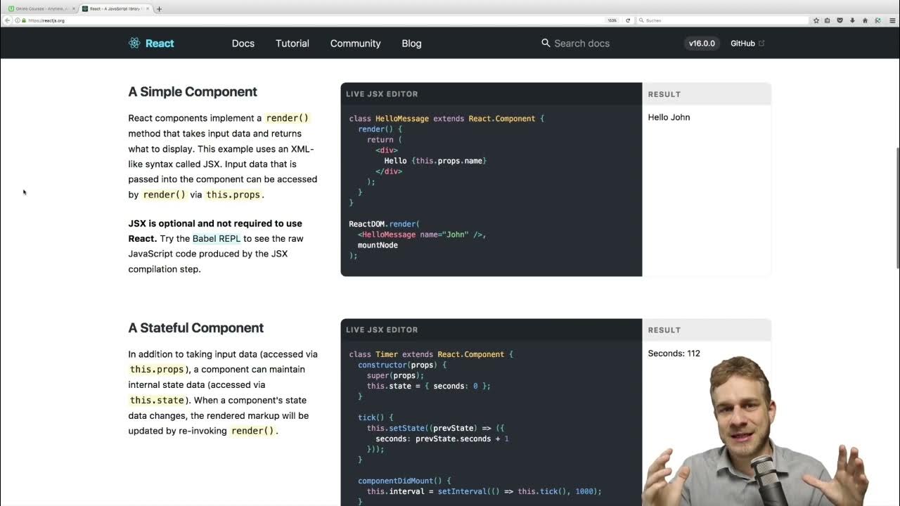 getting started 03 real life react web apps - YouTube