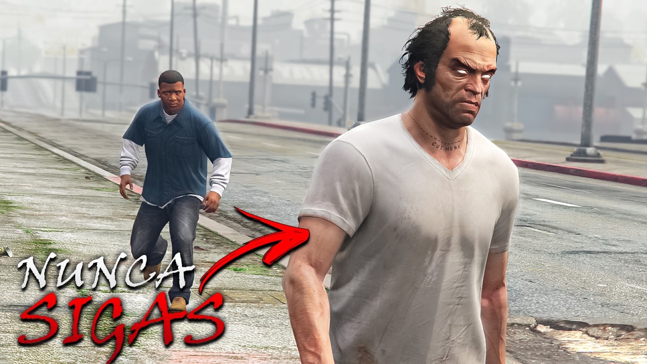 Nunca Sigas a TREVOR en GTA 5 - YouTube