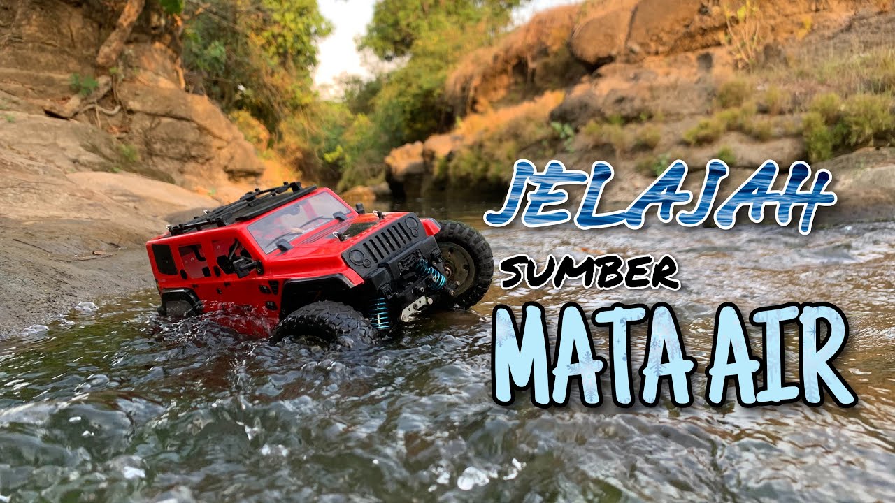 Mobil Remote Control Off Road RC | Jeep Adventure Menjelajah Sungai ...